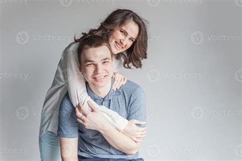 Pareja Sexy Romántica Enamorada Pasando Un Buen Rato Juntos Mujer