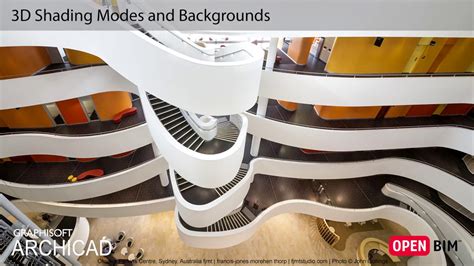 Archicad 21 3d Shading Modes And Backgrounds Youtube