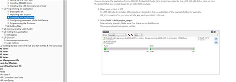 error building app as per example nordic qanda nordic devzone