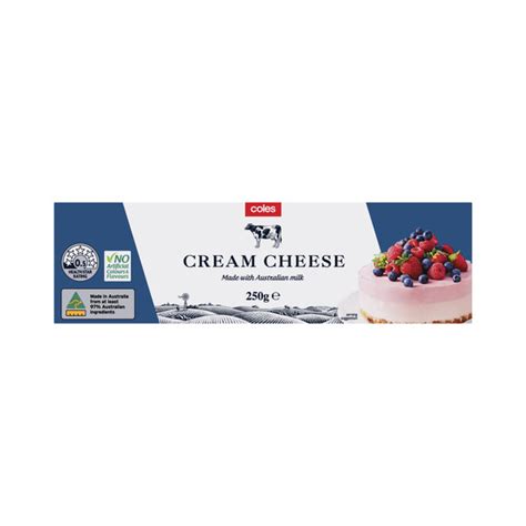 Coles Regular Cream Cheese Block 250g Is Not Halal Halal Check