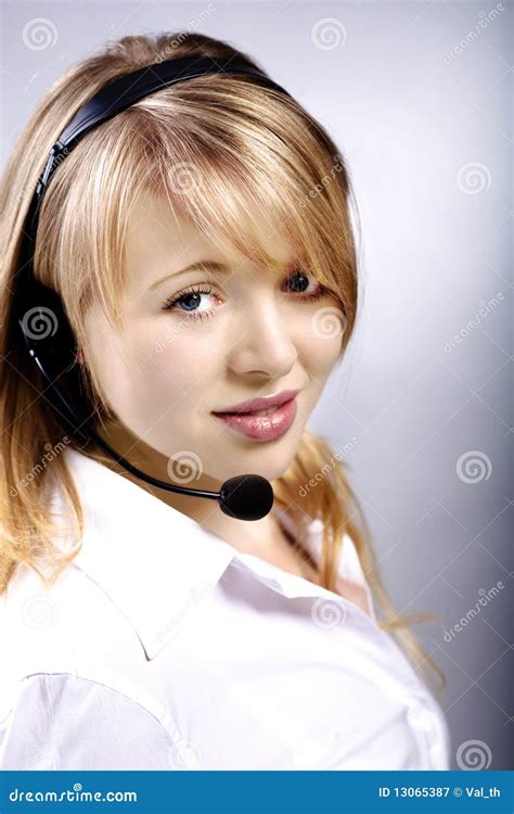 Operator Stock Image Image Of Working Communications 13065387