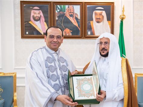 وزير الشؤون الإسلامية يستقبل وزير الشؤون الدينية التونسي صحيفة مكة