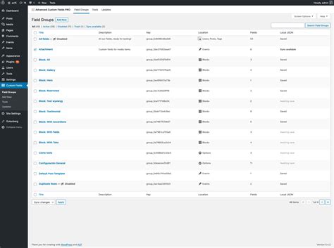 Issue With Syncing Field Groups In Beta Huge Kudos To You Guys Issue
