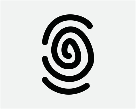 Fingerprint Icon Identity Biometric Security Password Id Secure Access