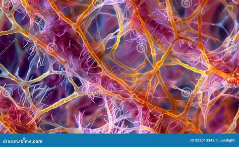 Fibroblasts In Connective Tissue Their Elongated Shapes Resembling
