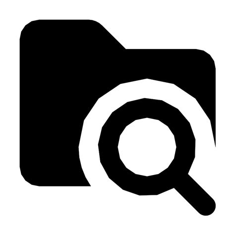 Folder Search Vector Svg Icon Svg Repo