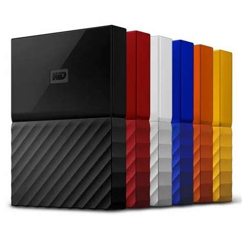 HDD Black WD My Passport 2 TB External Hard Disk At Rs 5500 In New