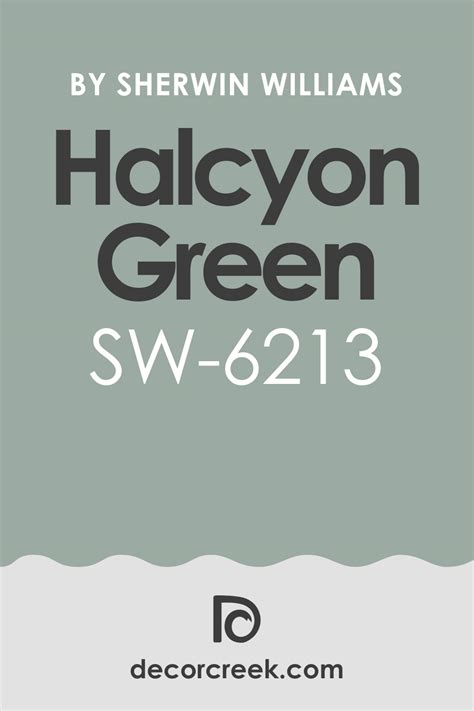 Halcyon Green Sw 6213 By Sherwin Williams Decorcreek