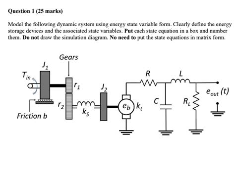 Solved Question Marks Model The Following Dynamic Chegg