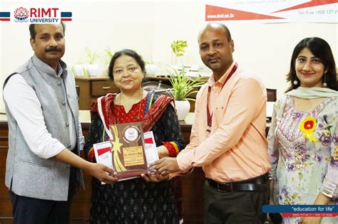 Five Day Faculty Development Programme Organized By Rimt University