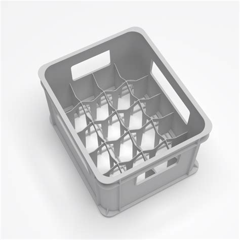 Plastic Bottle Crates Tyrell Models