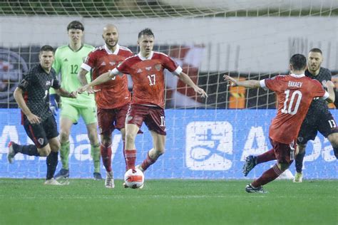 СМИ назвали возможных соперников сборной России по футболу в следующем году