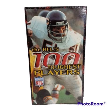 Vhs The Nfls 100 Toughest Players 1996 Factory Sealed £1832 Picclick Uk