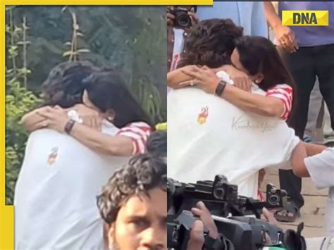 Allu Arjuns Wife Sneha Reddy Breaks Down While Hugging Him After