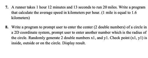 Solved This Is Meant To Be Written In Java 140 Cse 118