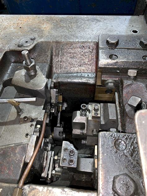 National Machinery 3 16 Dssd Tubular Rivet Header Machine Hub