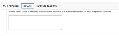 Solved 14 [− 2 Points] Details Serpse10 26 Cq 006 Use The
