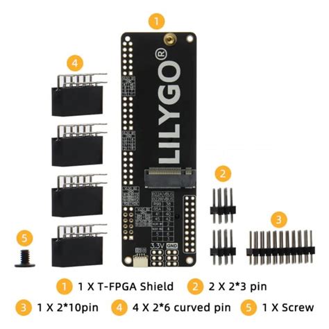 Buy LILYGO T FPGA T FPGA Shiled V1 0 ESP32 S3R8 2 4GHz Wifi
