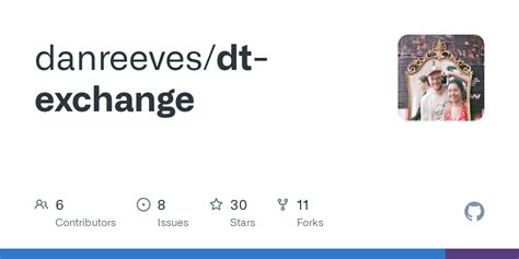 GitHub Danreeves Dt Exchange