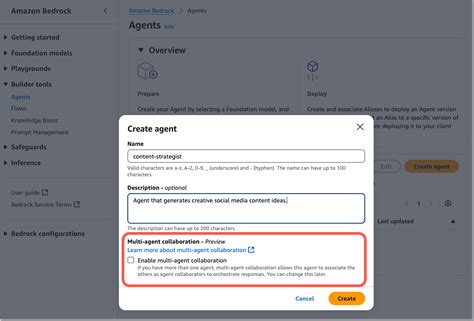 Amazon Bedrock のマルチエージェントコラボレーション機能の紹介 プレビュー Amazon Web Services ブログ