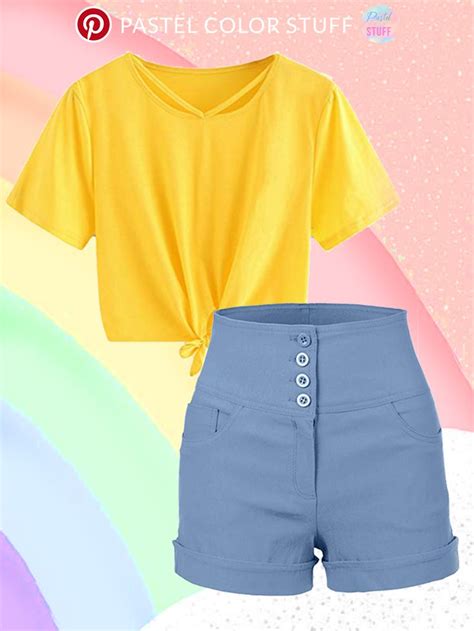 Cute Pastel Color Style 6 Pastel Colors Fashion Colourful Outfits
