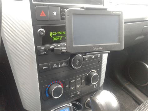 Держатель телефона в CD слот — Chevrolet Captiva (1G), 3,2 л, 2007 года ...