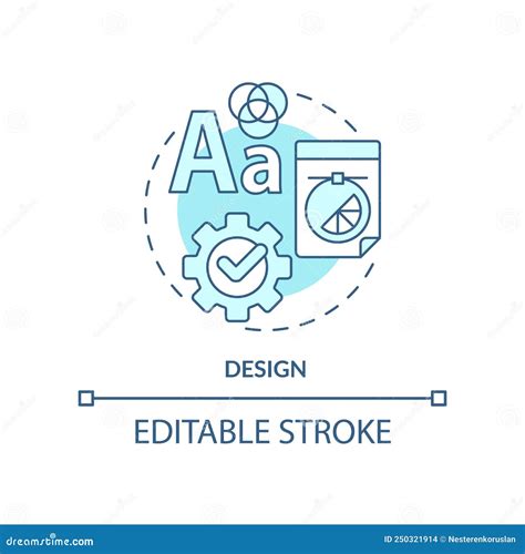 Design Turquoise Concept Icon Stock Vector Illustration Of Infographic Outline 250321914