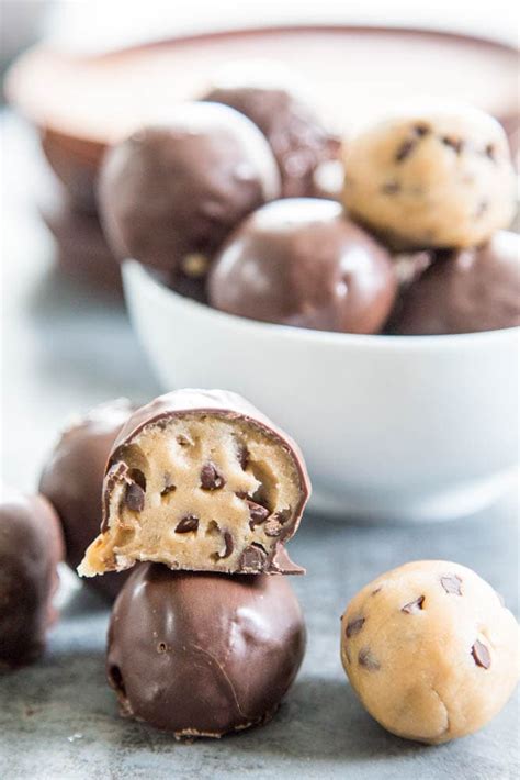 Chocolate Chip Cookie Dough Bites