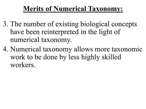 Numerical Taxonomy Plant Taxonomy Pptx Biological Sciences Science