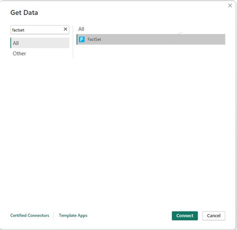 Connettore Factset Enterprise Di Power Query Power Query Microsoft