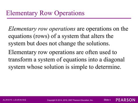 Chapter 2 Matrices Ppt