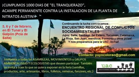 Argentina Encuentro Regional De Conflictos Socioambientales