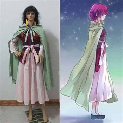 Yona Of The Dawn Akatsuki No Yona Cosplay Costumecape T Earrings