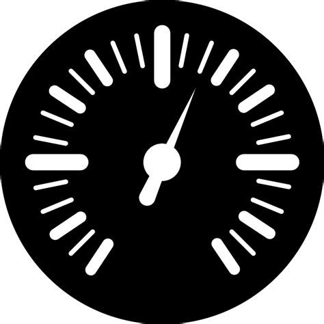 Speedometer Vector SVG Icon SVG Repo
