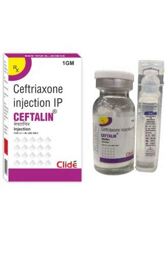 Ceftalin 1gm Vial At ₹ 80unit Ceftriaxone Sodium Injection In New