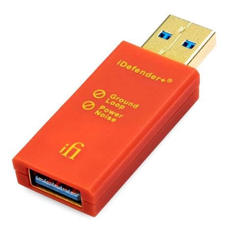 Ifi Idefender Usb Ground Loop Isolator Usb A To Usb A At Gear4music