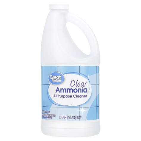 Buy Great Value Clear Ammonia All Purpose Cleaners 64 Fluid Ounce