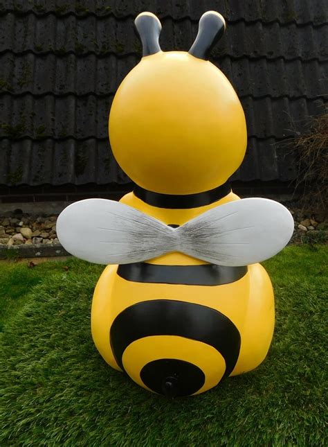Bowling Ball Bumble Bee Pattern Gartenfigur Biene Ca 45cm Insekten