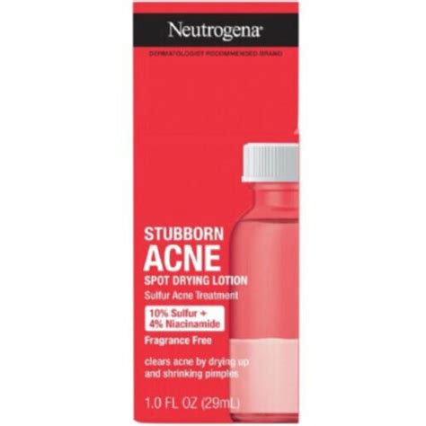 Neutrogena Stubborn Acne Spot Drying Lotion Ingredients