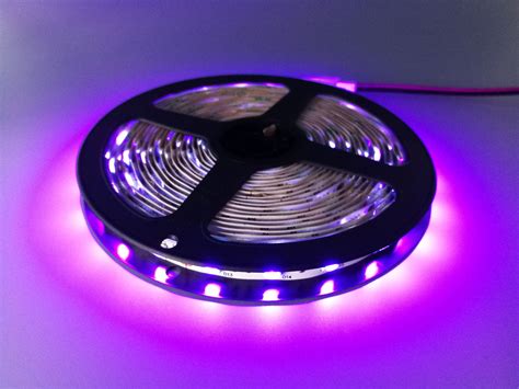 Uvb Led Strip Black Light 395nm 12v 5050 Uvc Led Strip DERUN LED