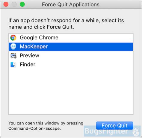 How To Remove Mackeeper Bugsfighter