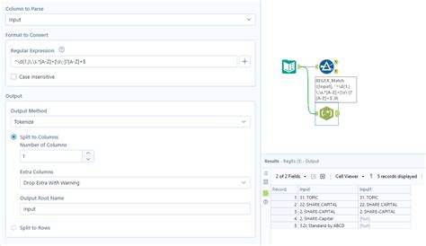 Solved Regexmatch Digit And Alphabet Alteryx Community