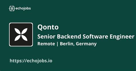 Qonto Is Hiring Senior Staff Backend Software Engineer Remote