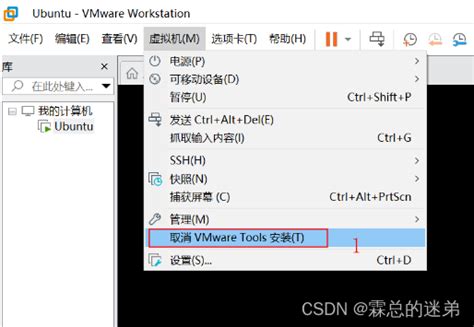 Vmware Tools安装过程 Csdn博客