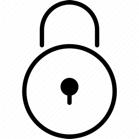 locked security lock secure padlock protection password icon
