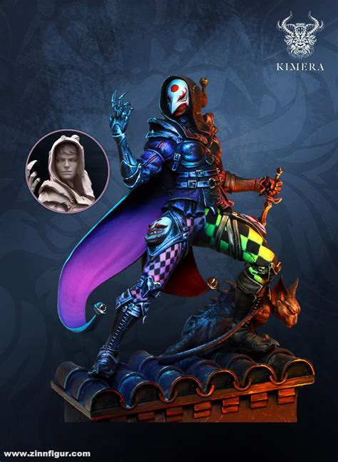 Berliner Zinnfiguren Eva Jester Harlequin Purchase Online