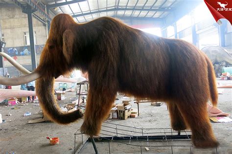 仿真猛犸象，仿真动物制作公司仿真动物仿真动物模型制作公司仿真恐龙厂家自贡大洋艺术有限责任公司