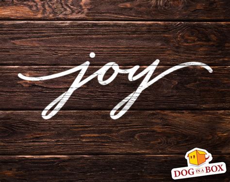 Joy Stencil Reusable Stencil For Wood Signs Fabrics And Etsy