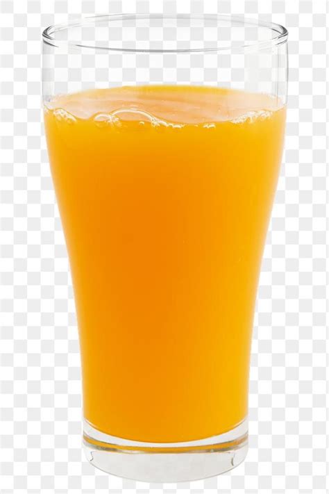 Download Premium Png Of A Glass Of Fresh Organic Orange Juice Design