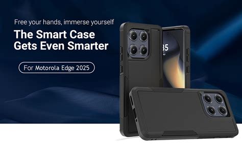 For Motorola Edge 2025 Case Dual Layer Protective Heavy